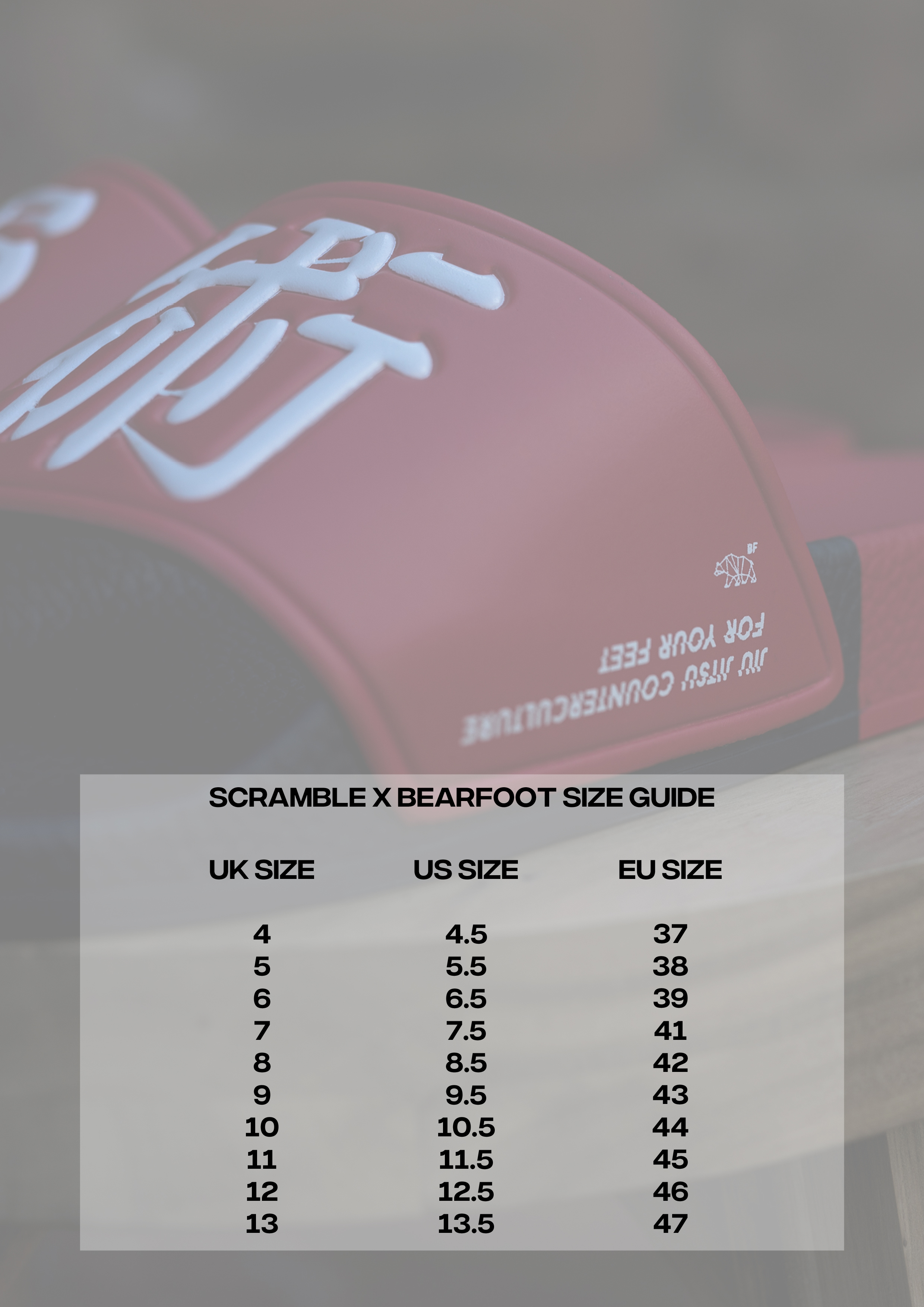 Scramble x Bearfoot Slides | Scramble Brand