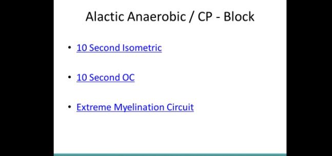 Alactic based GPP Circuits | Scramble Brand