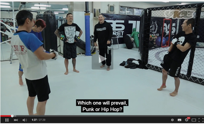 [VIDEO] Vice Japan - Hip Hop vs Punk Fights w/ Enson Inoue | Scramble Brand